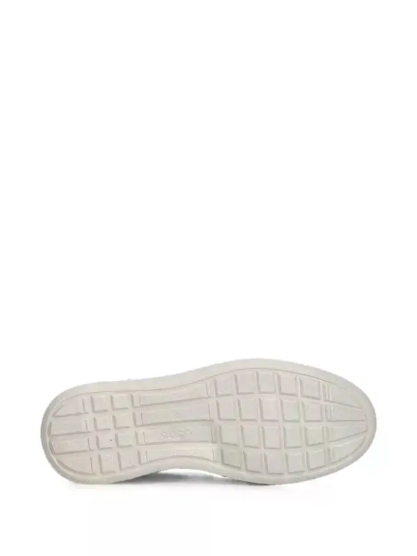 Ecco Move Contrast-stitched Leather Sneakers