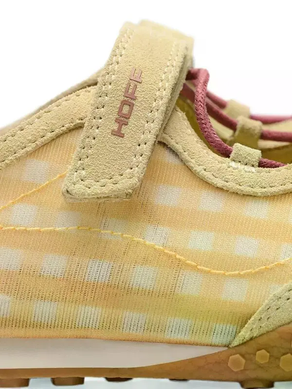 HOFF Bridge Gingham-pattern Touch-strap Sneakerinas