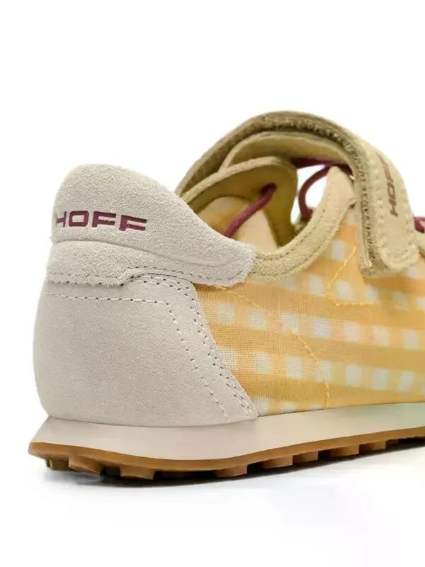 HOFF Bridge Gingham-pattern Touch-strap Sneakerinas