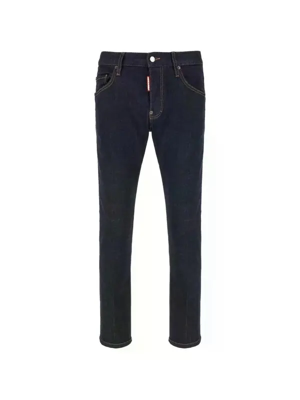 Dsquared2 Logo-patch Slim-fit Jeans
