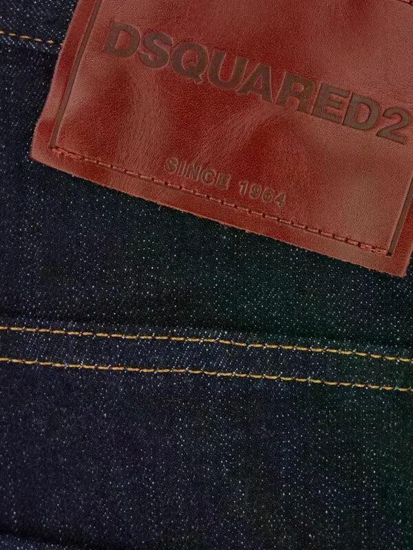 Dsquared2 Logo-patch Slim-fit Jeans