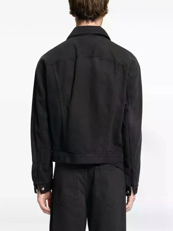 ANN DEMEULEMEESTER Cotton Long Sleeve Denim Jacket
