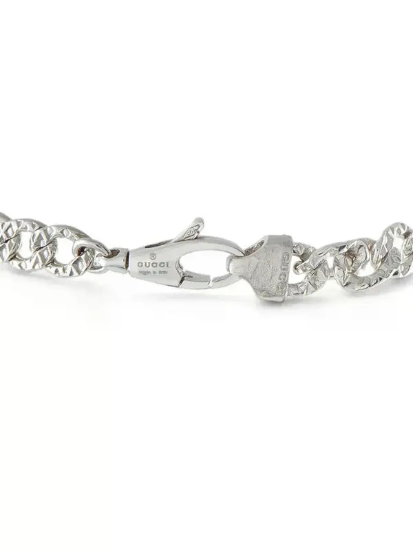 Gucci Aquamarine And Diamond Lion-motif Bracelet