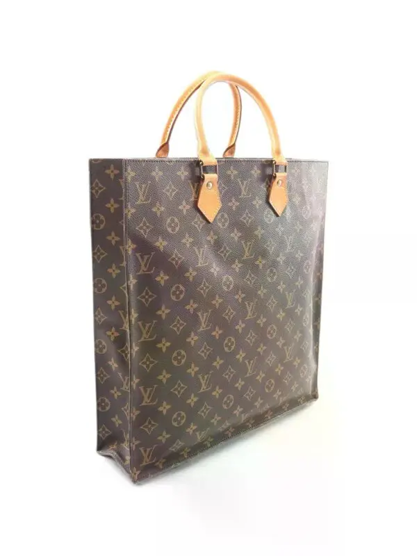 LOUIS VUITTON 1981 Sac Plat Monogram Tote Bag
