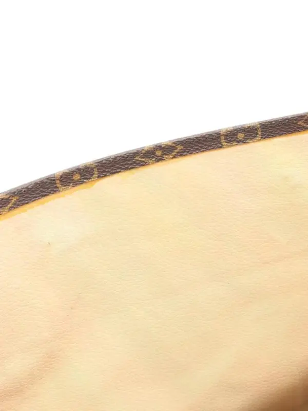 LOUIS VUITTON 1981 Sac Plat Monogram Tote Bag