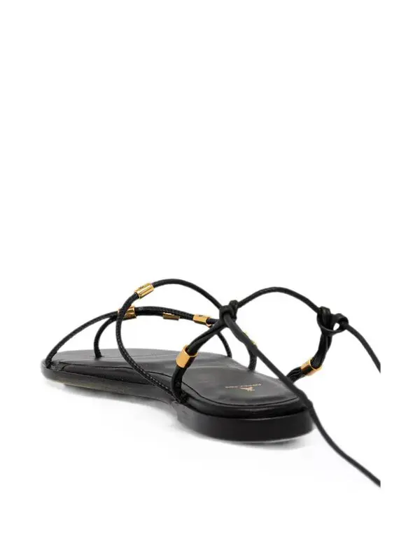 Patrizia Pepe Wrap-around Fly-motif Sandals