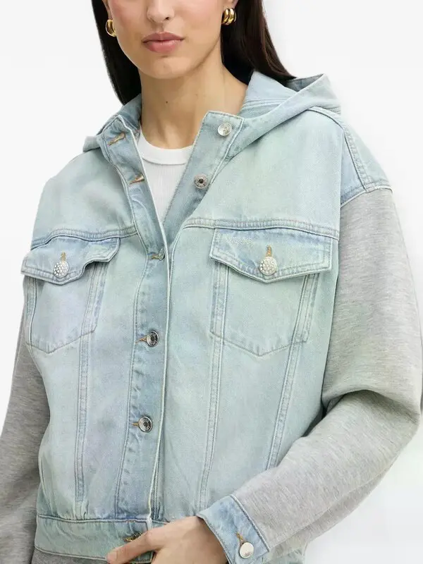 Liu Jo Hooded Denim Jacket