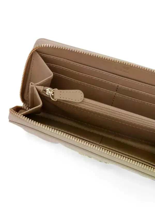 Moschino Quilted Logo-plaque Wallet