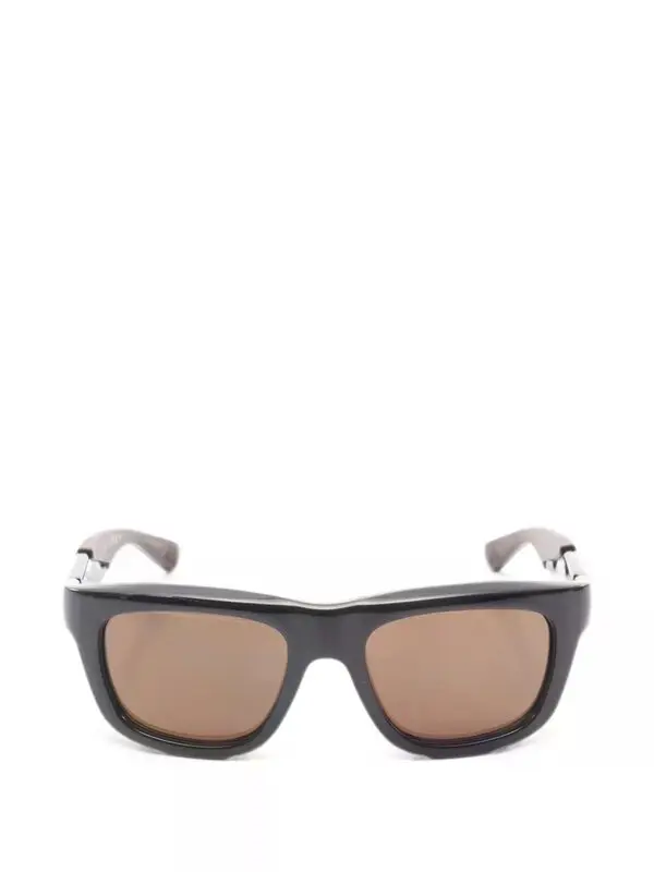 Bottega Veneta 2020s Square-frame Sunglasses - Brown