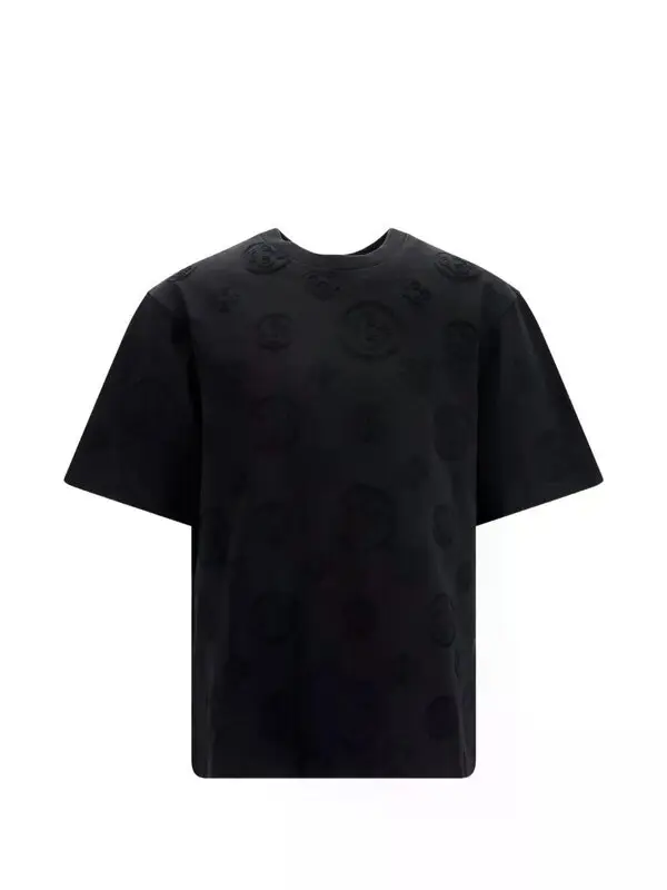 Casablanca Appliqué Monogram T-shirt - Black