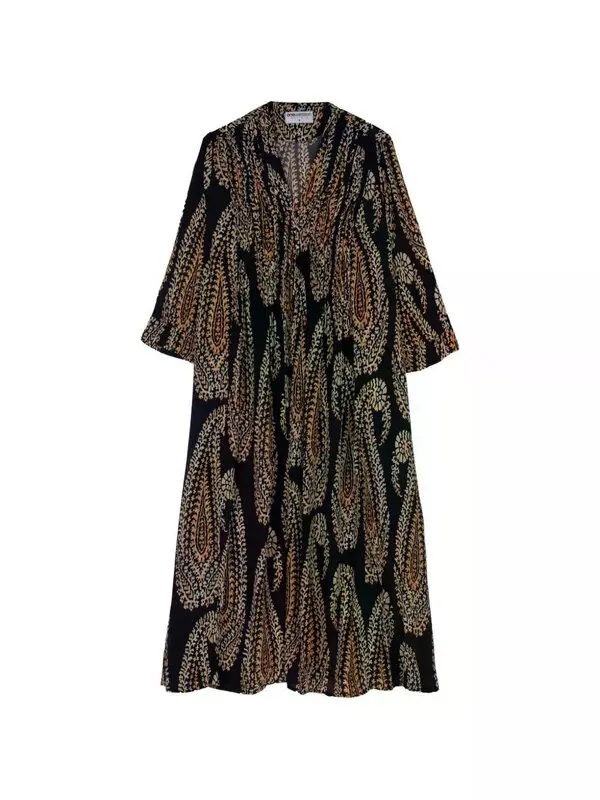 One Season Mia Paisley-print Maxi Dress
