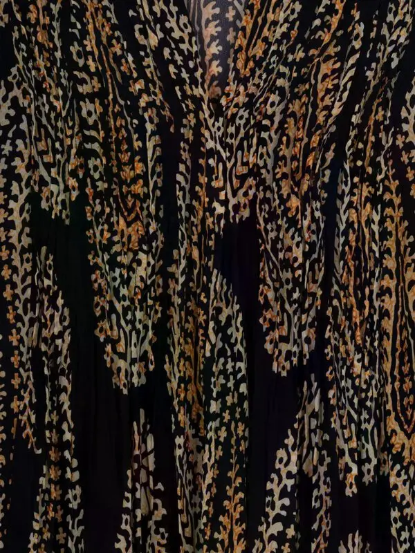 One Season Mia Paisley-print Maxi Dress