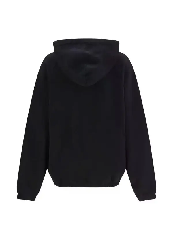 Palm Angels Logo-print Loose-fit Hoodie
