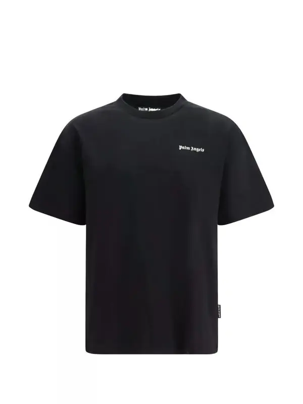 Palm Angels Logo-print T-shirt - Black