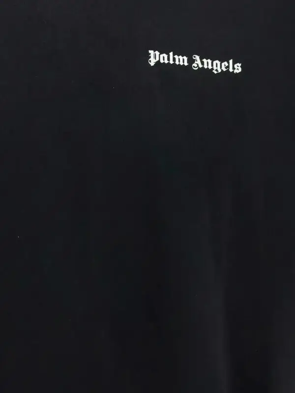 Palm Angels Logo-print T-shirt - Black