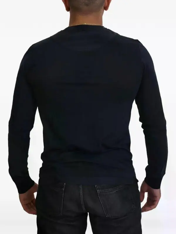 Dolce & Gabbana Henley-neck Long-sleeve Polo Shirt