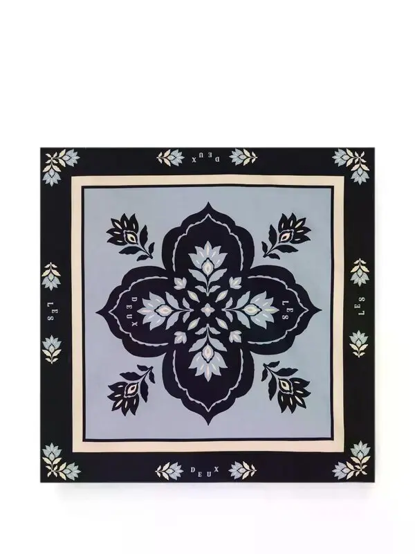 LES DEUX Floral-print Scarf