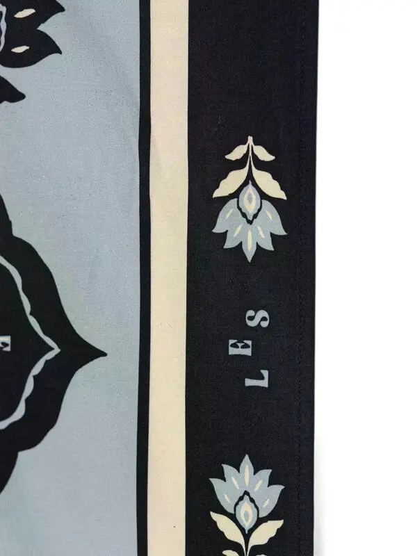 LES DEUX Floral-print Scarf
