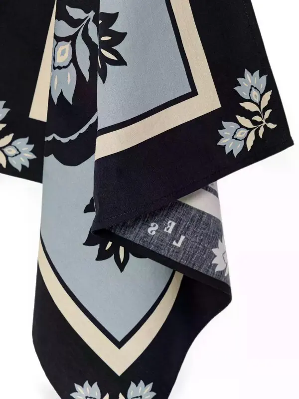 LES DEUX Floral-print Scarf