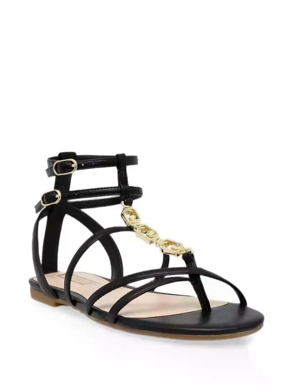 Liu Jo Logo Plaque Strappy Sandals