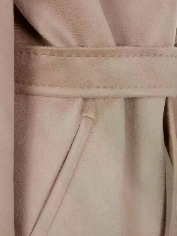 Max Mara Belted-waist Hooded Coat