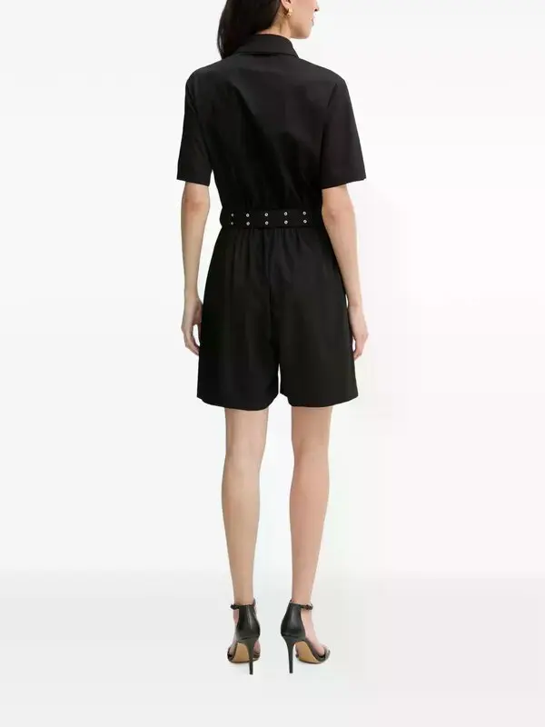 Liu Jo Belted Zip-up Playsuit