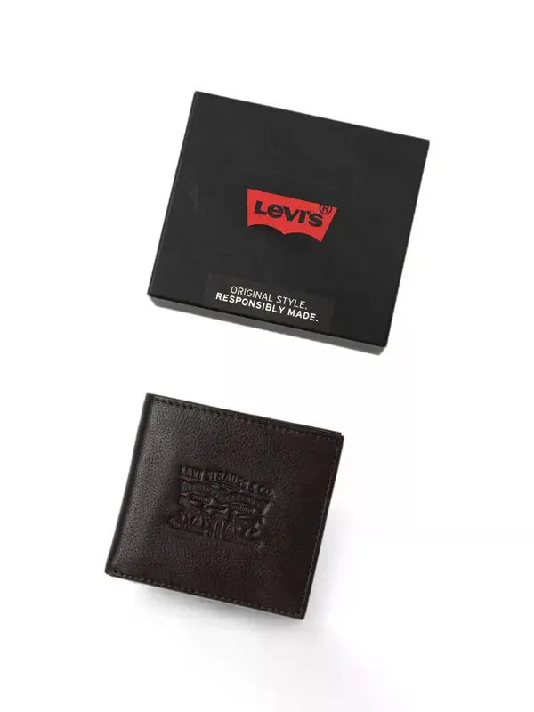 LEVI'S Logo-debossed Bifold Wallet