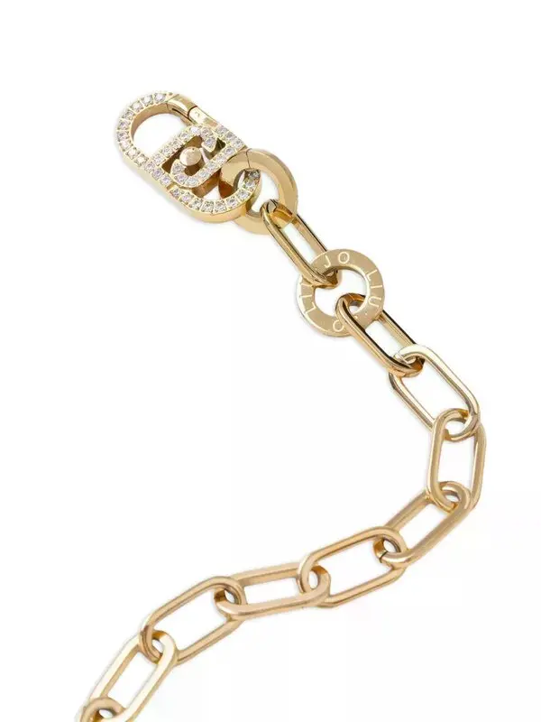 Liu Jo Heart Charm Link Chain Bracelet