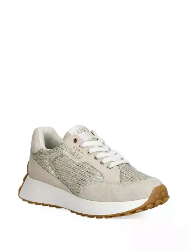 Liu Jo Suede-trim Panelled Sneakers