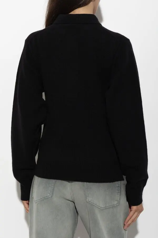 HAIKURE Wool Polo "ash