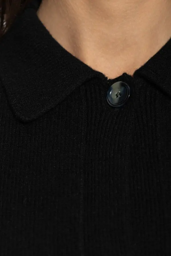 HAIKURE Wool Polo "ash