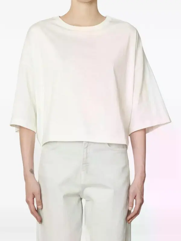 Vanessa Bruno Camomille Boxy-fit T-shirt - Neutrals