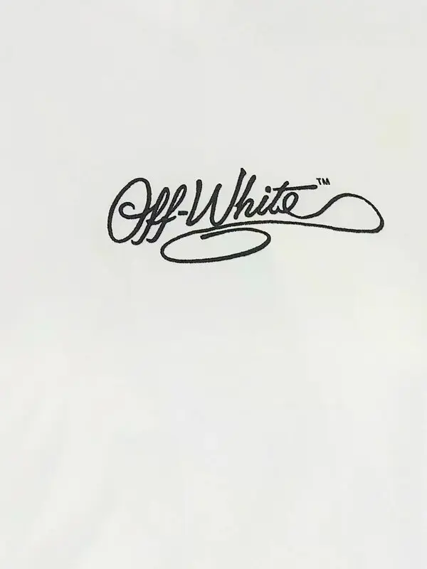 Off-White Logo-embroidered T-shirt
