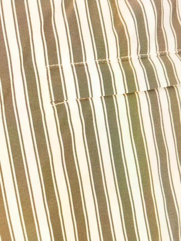 Zegna Striped Drawstring Swim-shorts