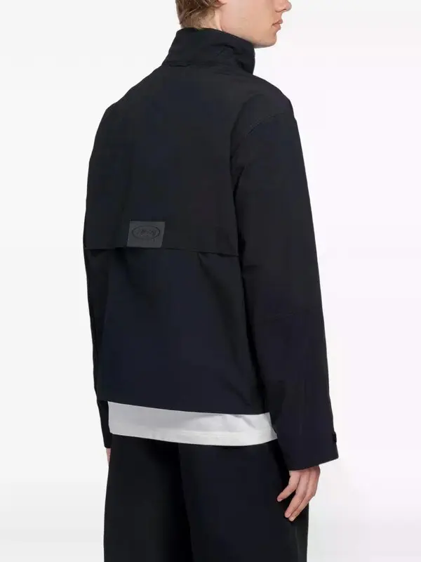 StÜssy Logo-print High Neck Jacket