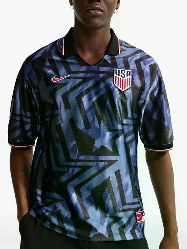 Nike Usmnt Dri-fit Short Sleeve T-shirt - Blue