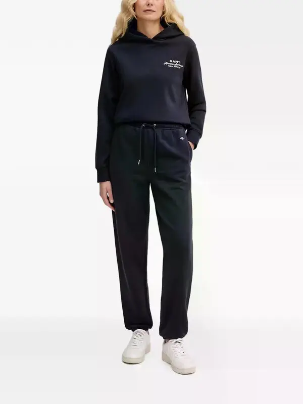 Gant Logo-embroidered Drawstring Track Pants