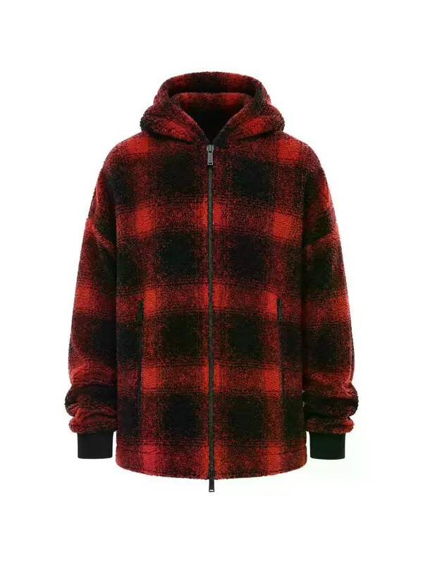Dsquared2 Checked Hooded Jacket