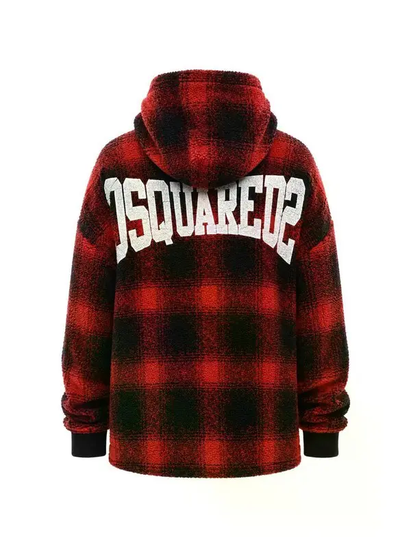 Dsquared2 Checked Hooded Jacket