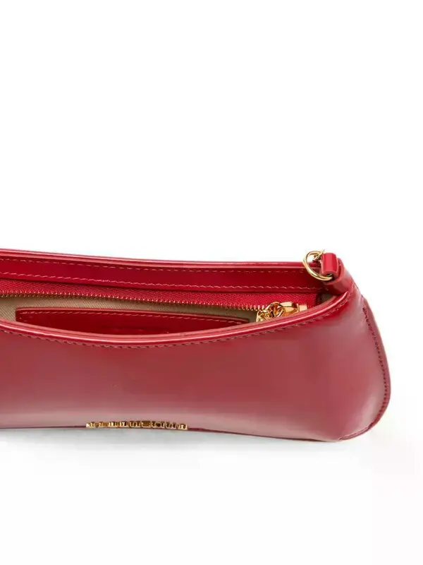 Jacquemus Small Bisou Baguette Bag With Patent Finish