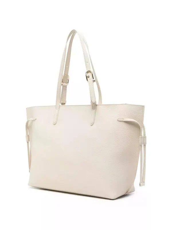 Furla Grained Leather Tote Bag