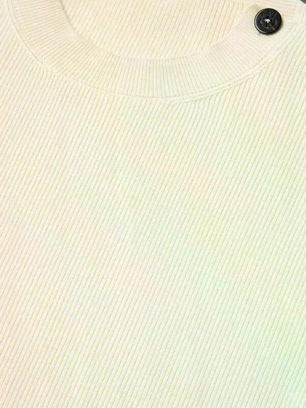 Loro Piana Sloop Button-detail Ribbed Sweater