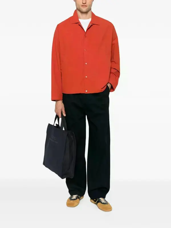 A.p.c. Pleated Straight-leg Trousers