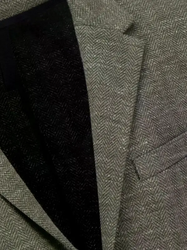 Harris Wharf London Herringbone-knit Blazer
