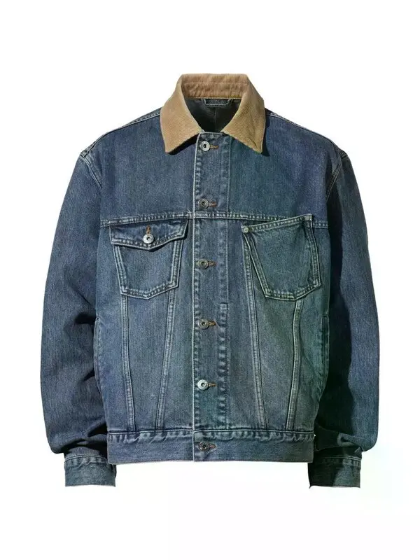 JW Anderson Corduroy-collar Denim Jacket