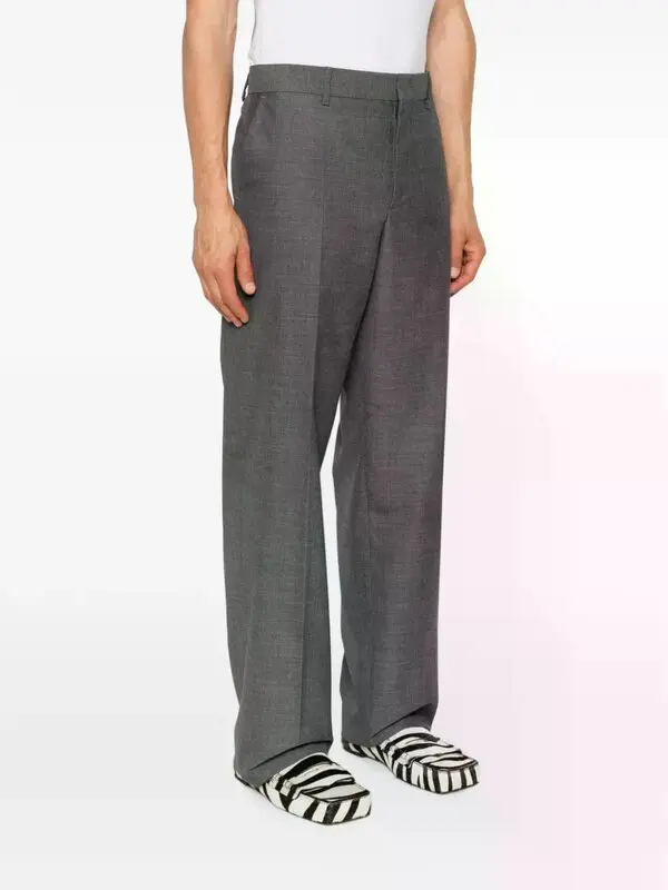 Moschino Belted Wide-leg Trousers