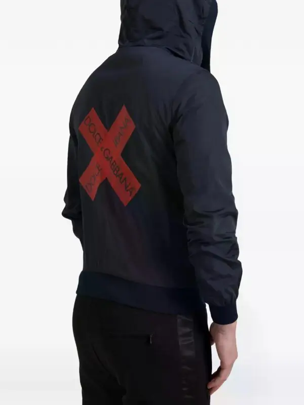 Dolce & Gabbana Logo-print Hooded Jacket