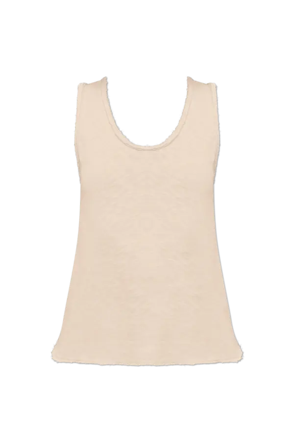 American Vintage Top With Raw Finish