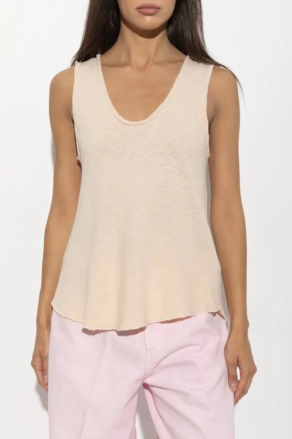 American Vintage Top With Raw Finish