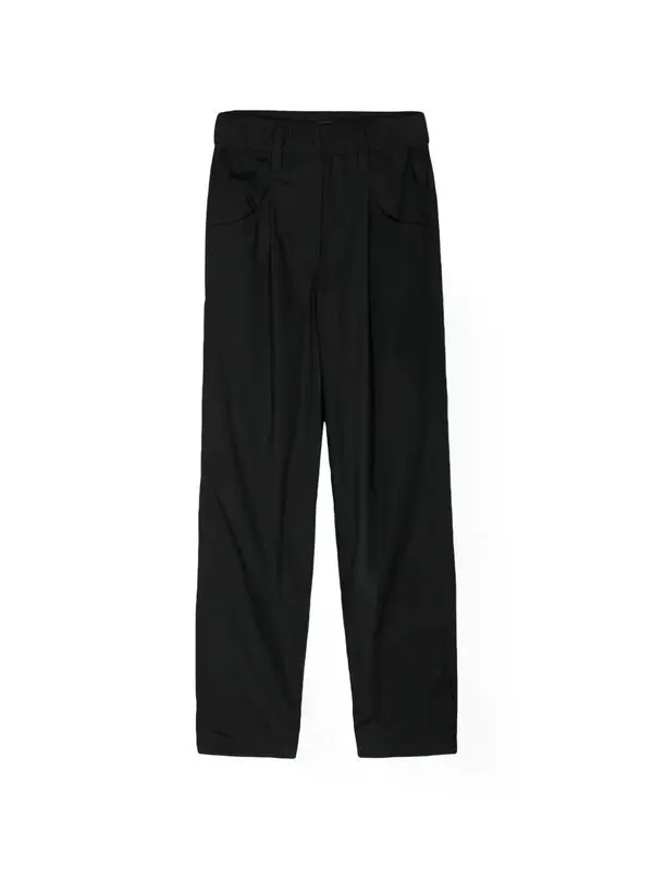 Brunello Cucinelli Pleated Elasticated-waist Trousers - Black